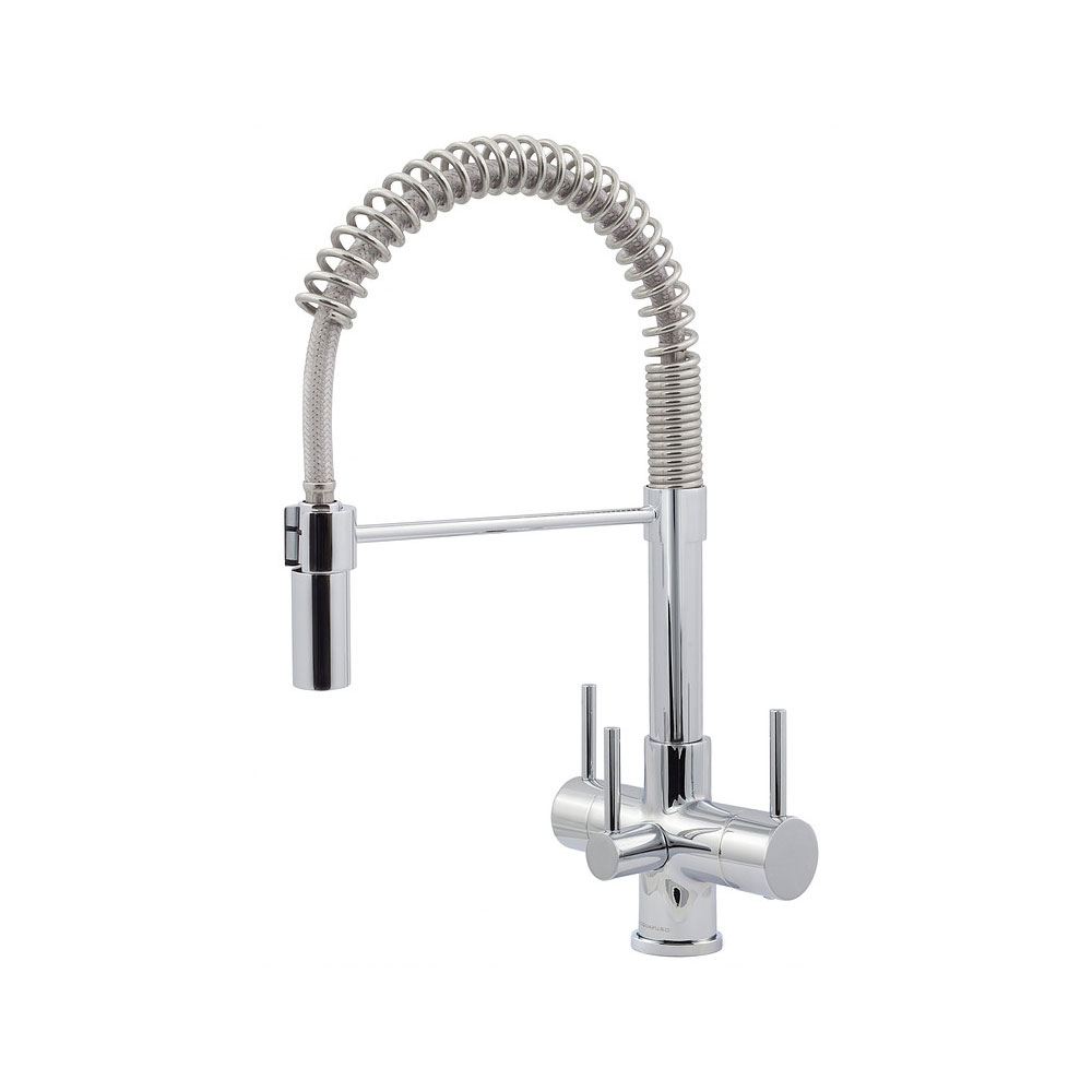 Milano Single Flow 3 Lever Chrome 3 Way Tap with free delivery