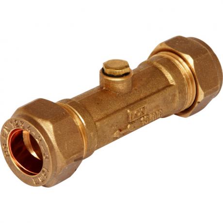 Double Check Valve 15mm Non Return Valve Free UK P&P
