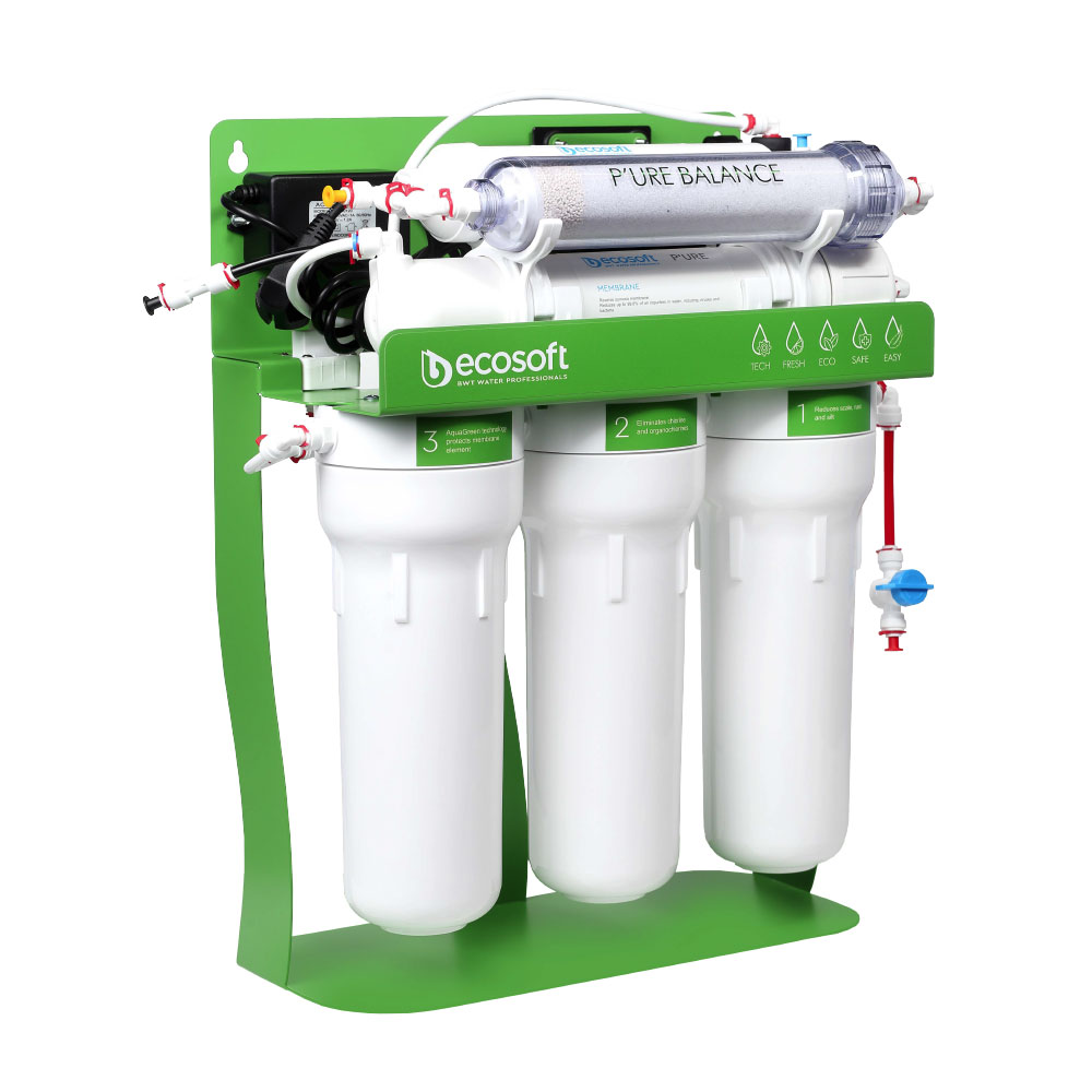 Ecosoft P'ure Balance RO System with Calcium pumped filter UK