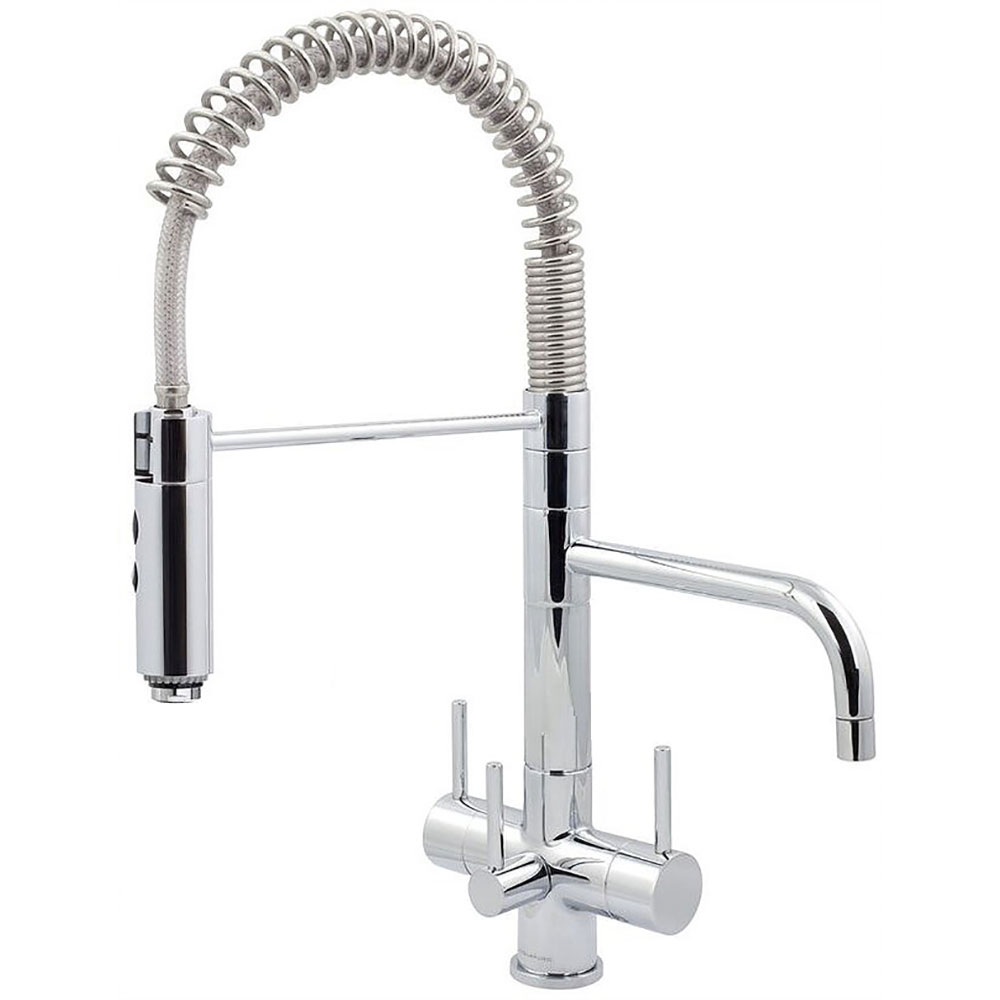 Milano 3 Lever 3 Way Tap triflow taps professional kitchen tap